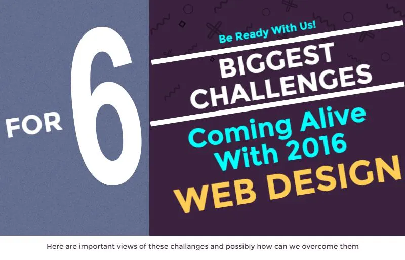 TRooTech's Guide to Web Design Challenges in 2016