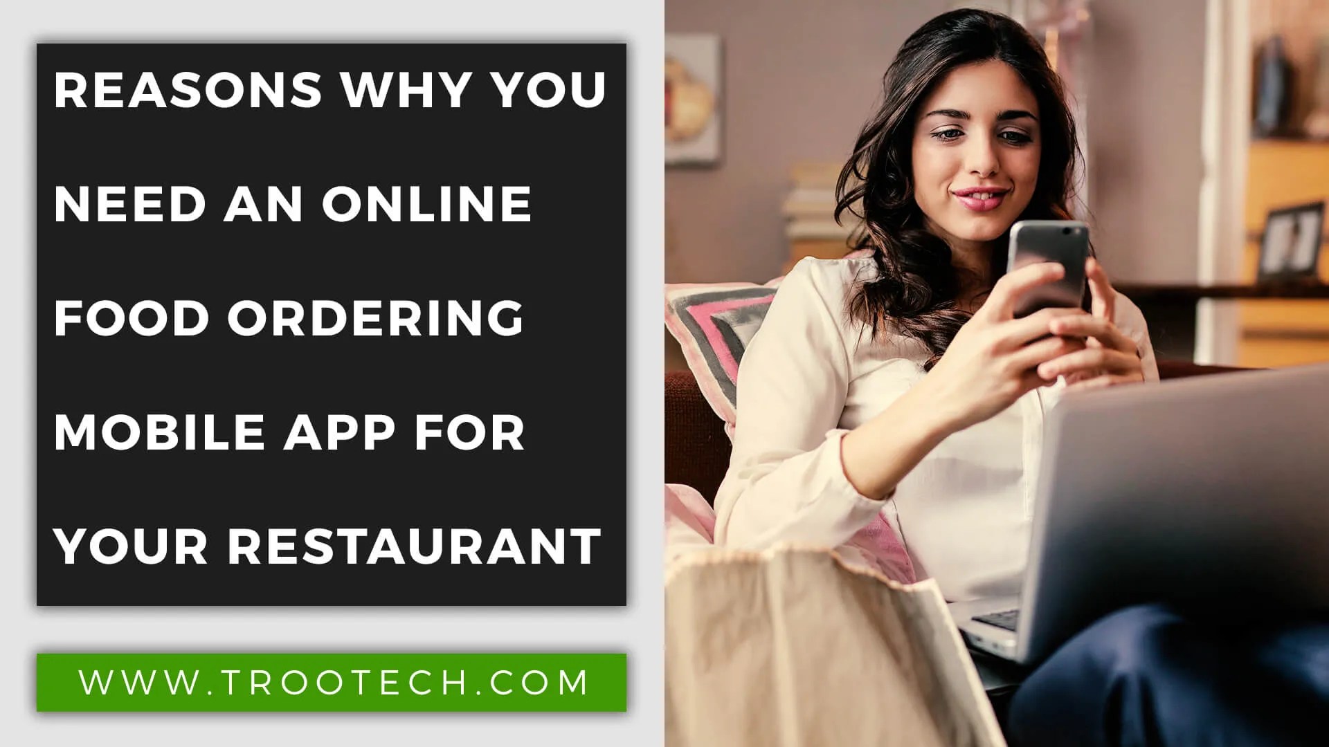 Need Of The Hour: Online Food Ordering Mobile App | TRooTech