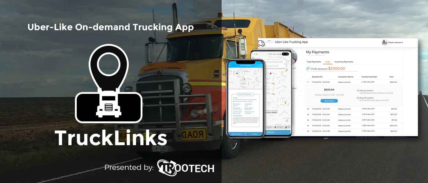 TRooTech Launches Uber-Like 0n-Demand Trucking App